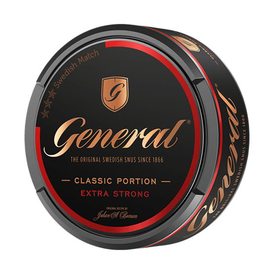 General Onyx Titan Black Portion - SnusPort