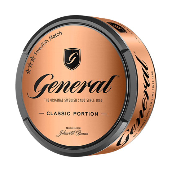 General Original Portion - SnusPort - Swedish snus online price