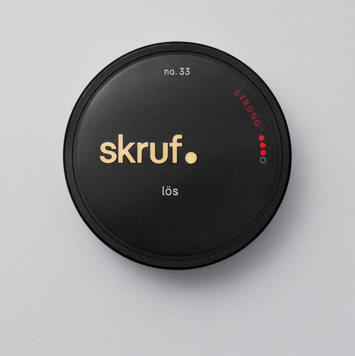 Skruf no 33 Stark Loose Snus - SnusPort