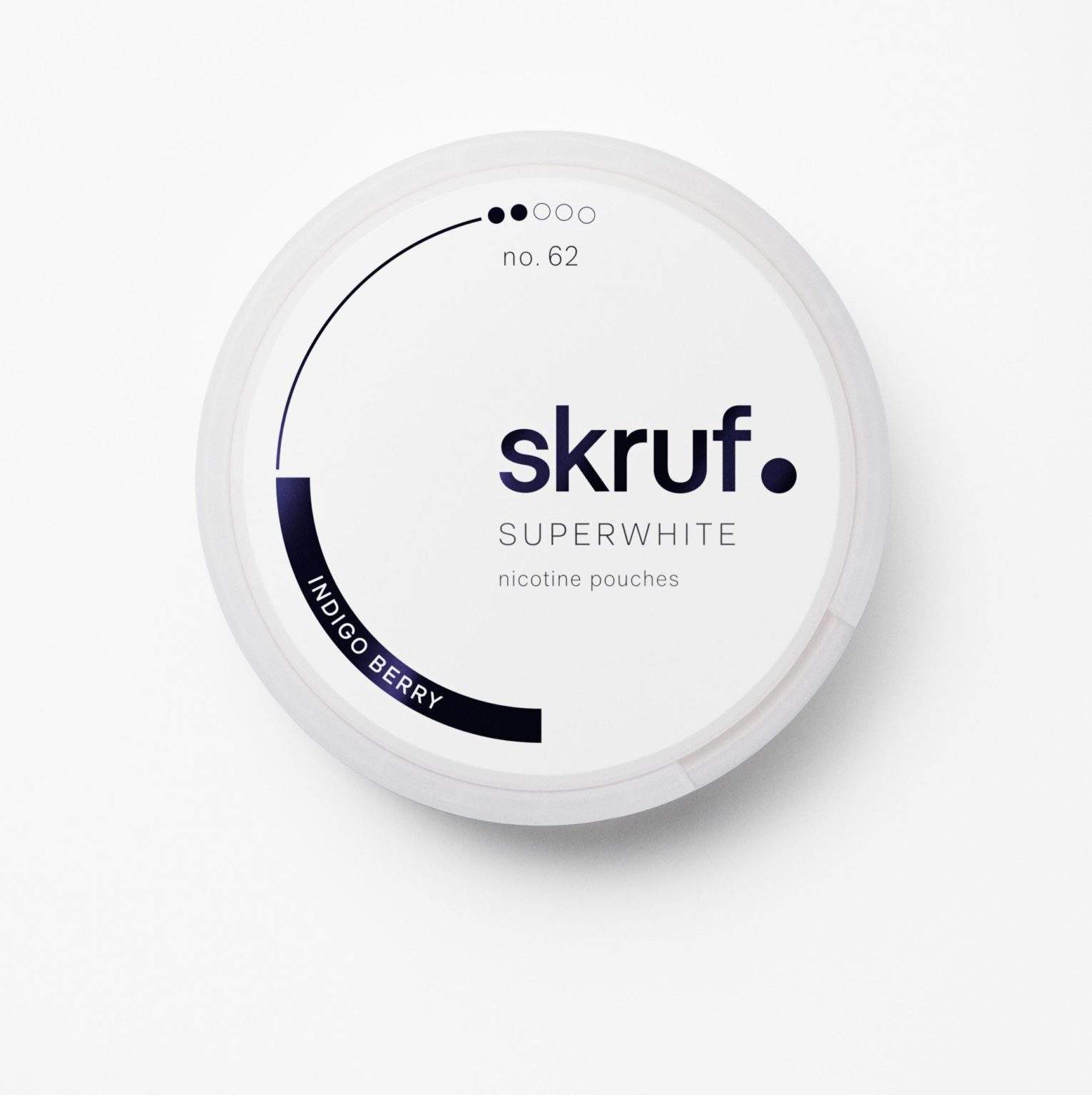Skruf Super White no 62 Indigo Berry - SnusPort