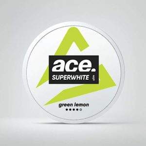 ACE Green Lemon All White Pouch - SnusPort