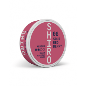 Shiro 06 Sour Red Berry - SnusPort