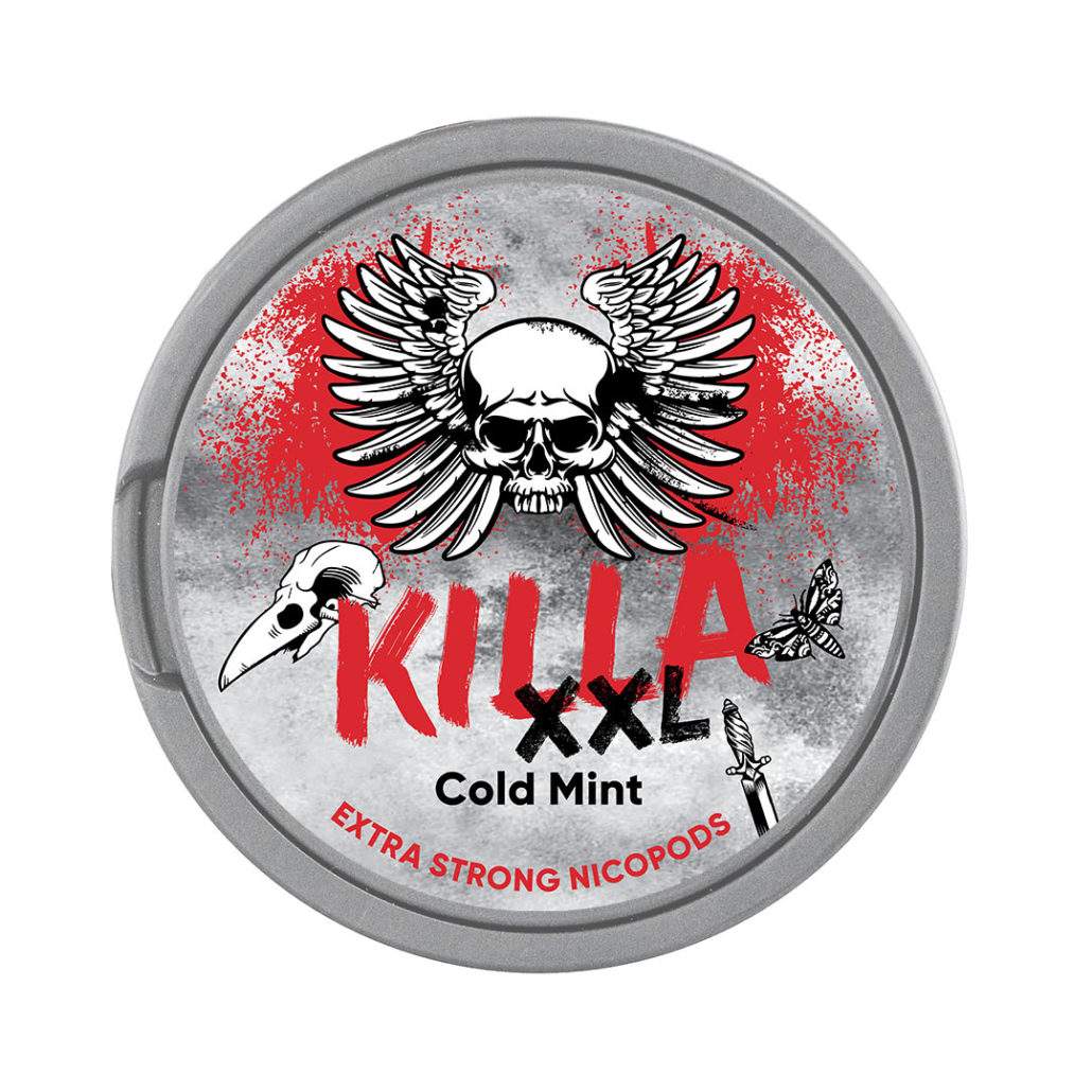 Killa Cold Mint XXL - SnusPort - Whitepouches And Swedish Snus Online