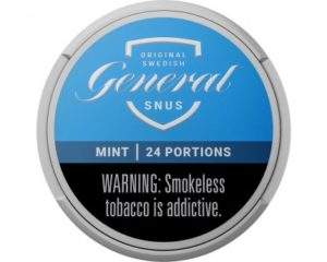 General Mint White Portion - SnusPort - Snus from Sweden