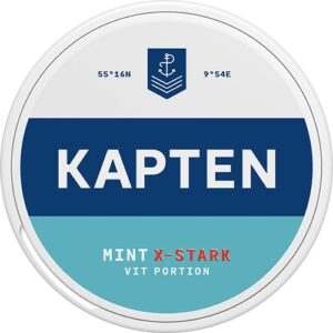 Kapten Mint Extra Strong White Portion