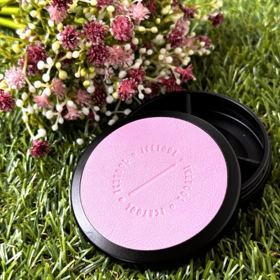 IceTool Tri Can Leatherface Black and Powder pink